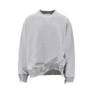 MAISON MARGIELA Taped Crewneck Sweatshirt An - Grey