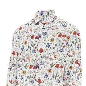 Junya Watanabe Floral Cotton Tailored Hirt