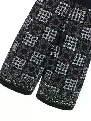 Amiri Checker Track Shorts