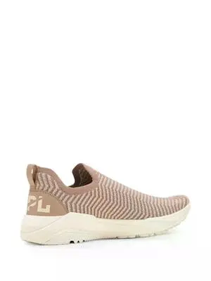 Apl Techloom Traveler Chevron-knit Slip-on Sneakers