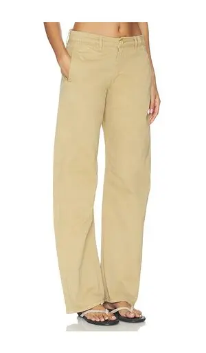 GRLFRND Farren Curve Chino In Tan