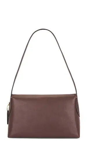 COACH Natural Grain Leather Shoulder Bag 30