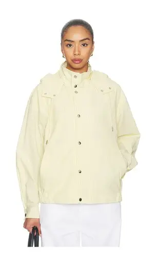 FRAME Seersucker Track Jacket