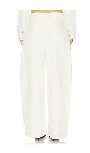 EB DENIM Relaxed Baggy Jeans White - Bone