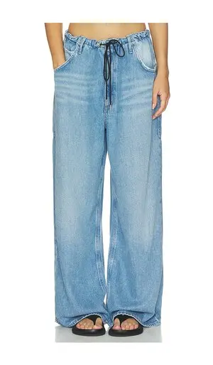 AGOLDE Shaw Jean In Blue - Script