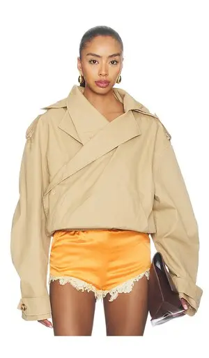 NIIHAI Trench Hoodie
