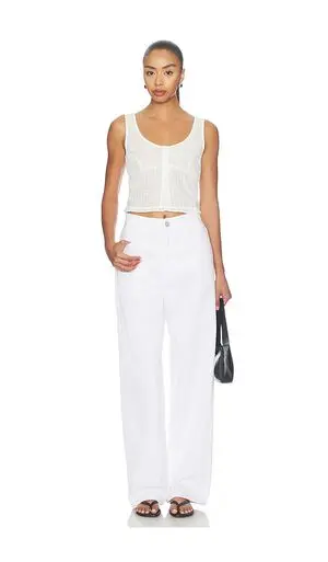 Good American The Eyelet Top