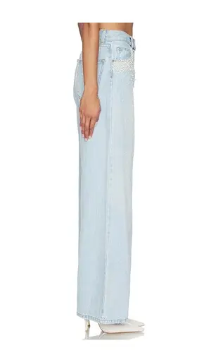 Giuseppe Di Morabito Embellished Denim Trousers