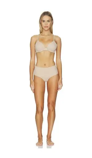 Spanx Supersmooth Brava Push-up Bra In Taupe