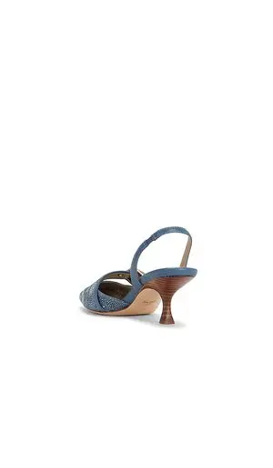 COACH Margot Slingback Pump In Blue