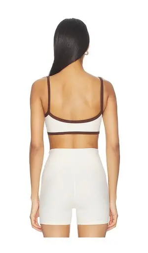 Year Of Ours Perfect Stretch Bralette In Cream