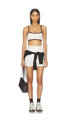 Year Of Ours Perfect Stretch Bralette In Cream