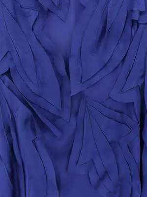 Alberta Ferretti Satin Long Dress