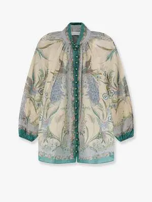 Zimmermann Indra Cotton And Silk Shirt