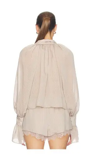 CAMILA COELHO Amaya Top With Draping Accent