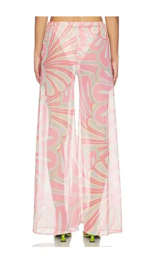 SHANI SHEMER Caila Wide Leg Pants - Pink