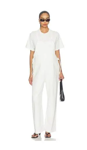 BUMPSUIT Denim Painter Overalls - Ivory