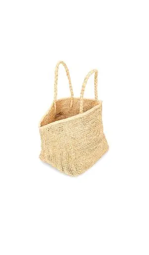 FLORABELLA Vallejo Lux Raffia Tote - Neutral