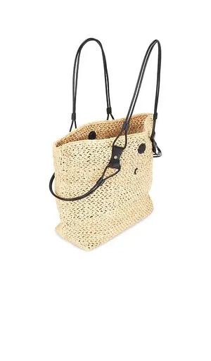 IRO PARIS Lasso Raffia Shoulder Bag