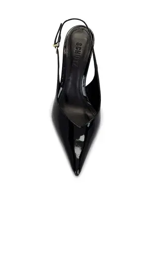 Schutz Siena Buckle Slingback Pump - Black