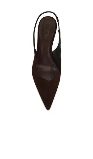 Schutz Lexi Slingback Pump - Chocolate