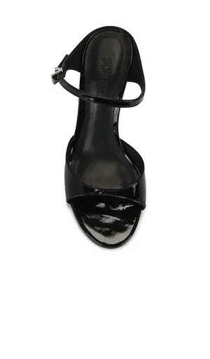 Schutz Lyra Patent Leather Mules