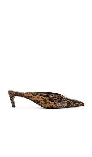 Schutz Loren Mid Mule Pump - Brown