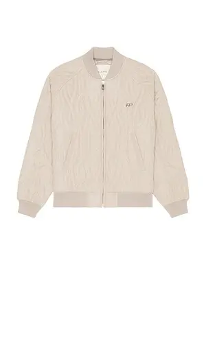 Filling Pieces Quilted Bomber Jacket