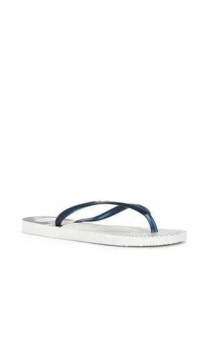 Havaianas Slim Nautical Thong Sandals - Navy