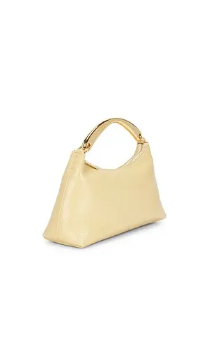 MANSUR GAVRIEL Rhea Metal Top Handle Bag - Yellow