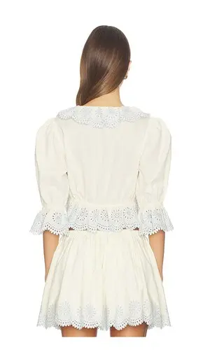 Tularosa Anya Embroidered Blouse