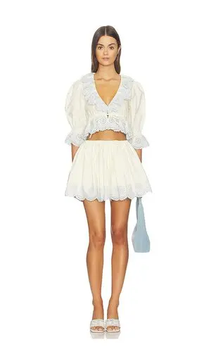 Tularosa Anya Embroidered Blouse