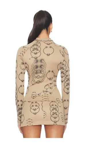 Lado Bokuchava Piercer Turtleneck Top