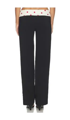 MORE TO COME Tailored Polka Dot Waist Trousers