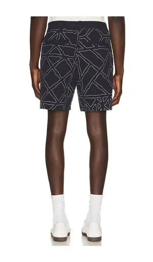 MALBON Mesh Basket Shorts