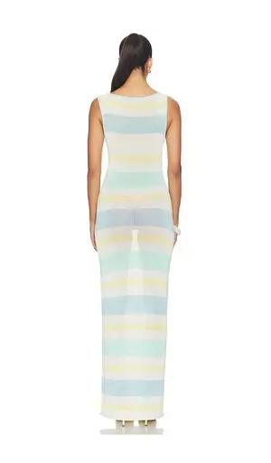 SEROYA Jasmine Knit Maxi Dress - Yellow