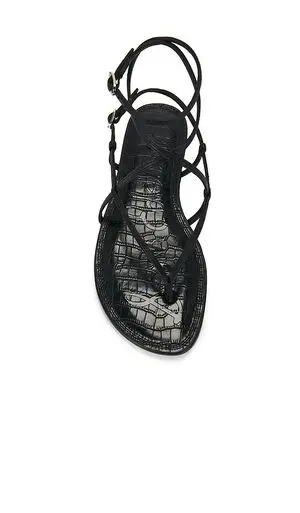 Sam Edelman Clarra Flat Sandal - Black