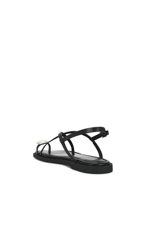 Rag & Bone Remi Flat Sandal - Black