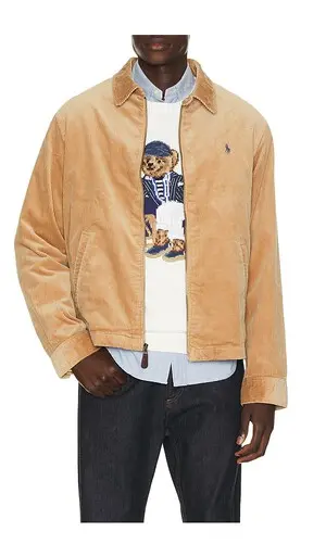 Polo Ralph Lauren 8 Wale Corduroy Wynton Windbreaker - Brown