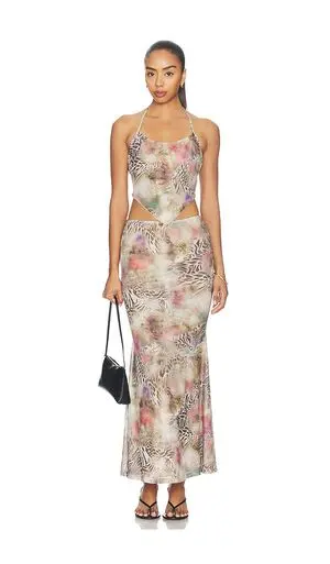 Superdown Tia Maxi Skirt Set - Neutral