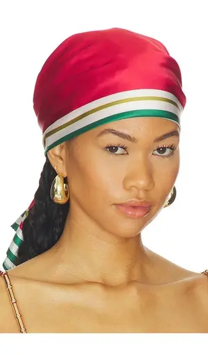 SEVEN WONDERS Tanah Head Scarf In . Also - Red