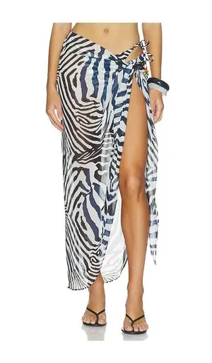SEVEN WONDERS Xyla Front Tie Maxi Skirt - Multi