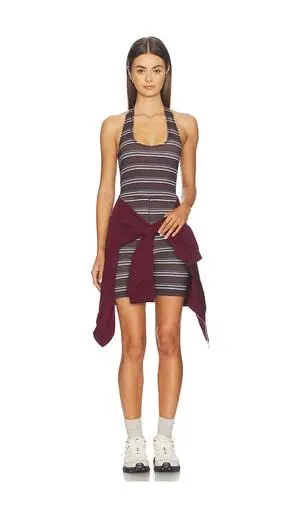 WeWoreWhat Halterneck Scoop Neck Romper