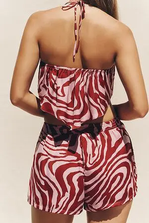 CELANDINE High Rise Wide Leg Shorts