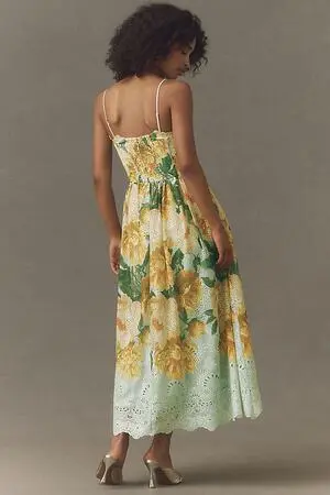 Bhldn Blooming Bustier Maxi Dress