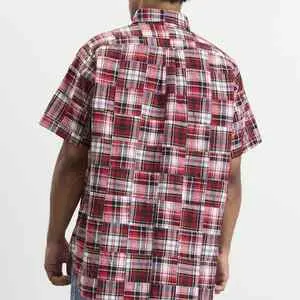 BEAMS Pullover Patchwork Masras Shirt