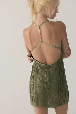 Free People Lost In Cali Bodysuit - Capulet Olive