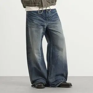DIESEL® D-rise Wide Leg Jeans