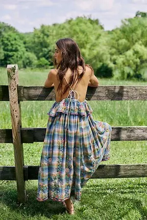 Free People Songs Of Summer Embroidered Maxi Dress