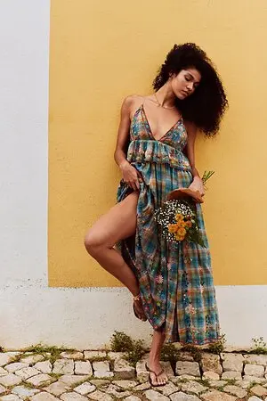 Free People Songs Of Summer Embroidered Maxi Dress